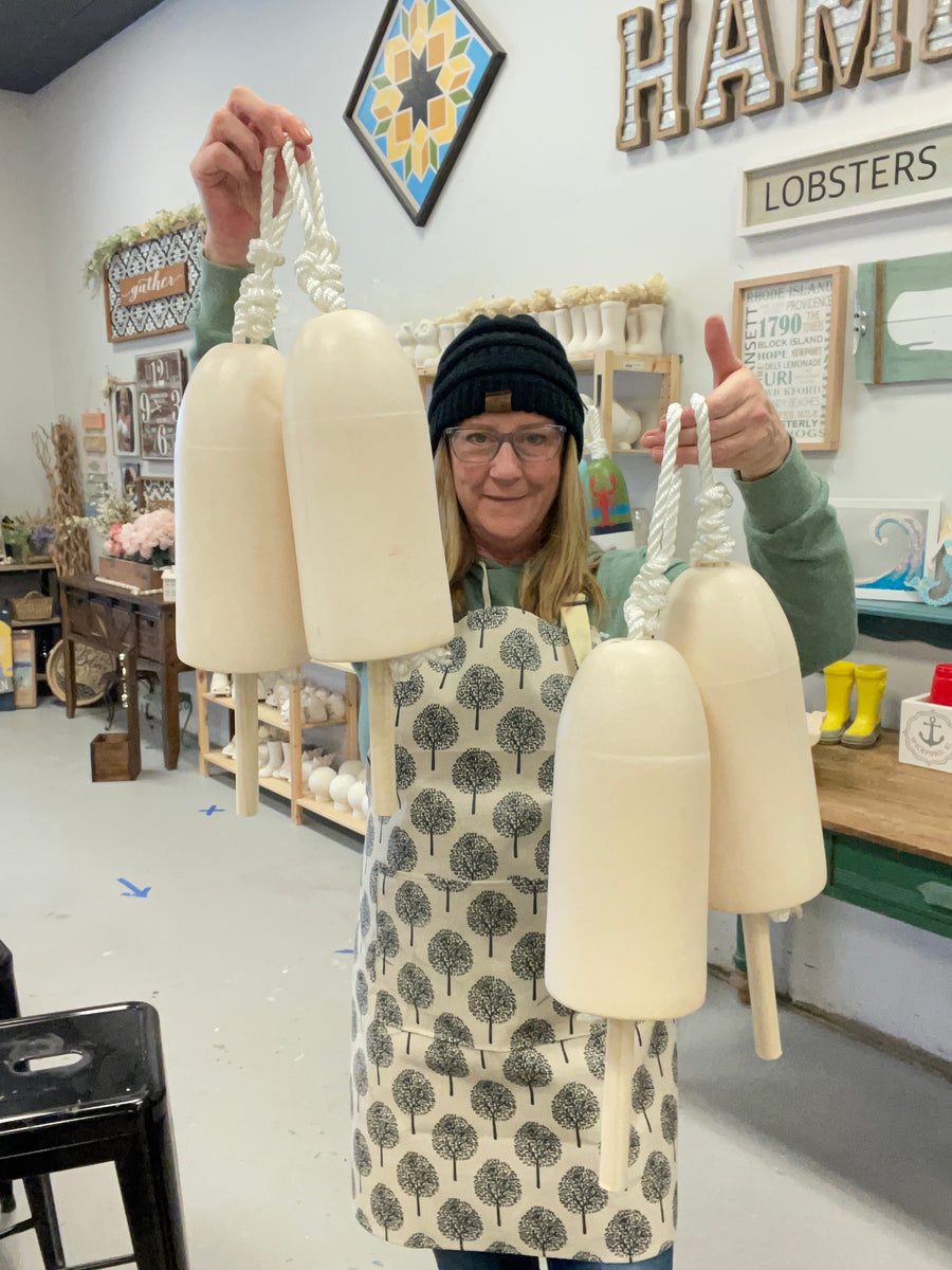 Sample selections OH BUOY! Custom Lobster Buoy Event – Hammer & Stain ...